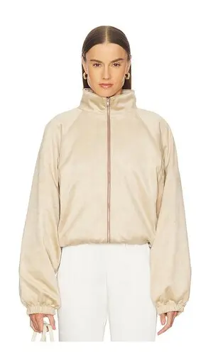 LOVERS AND FRIENDS Cody Faux Suede Bomber