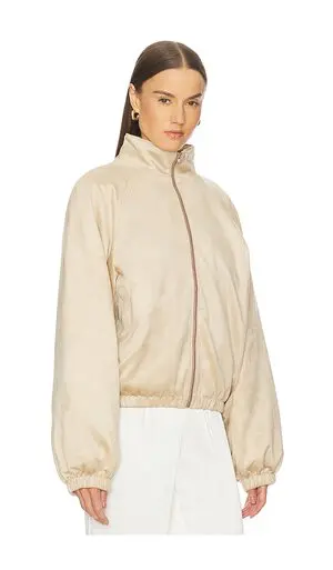 LOVERS AND FRIENDS Cody Faux Suede Bomber