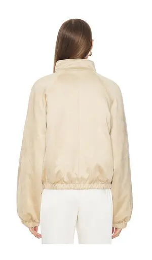 LOVERS AND FRIENDS Cody Faux Suede Bomber