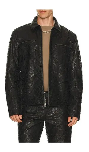 Men's Quilted Leather Jackets