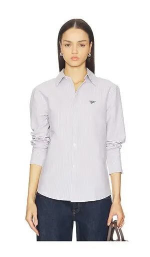 QUIET GOLF Oxford Button-up Shirt