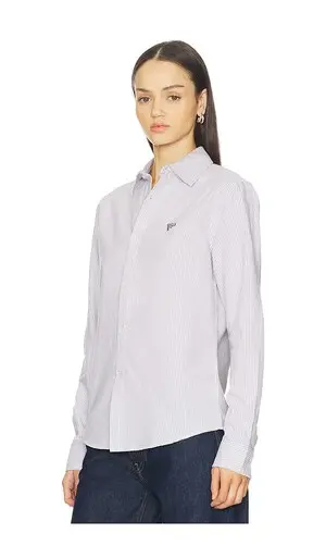 QUIET GOLF Oxford Button-up Shirt