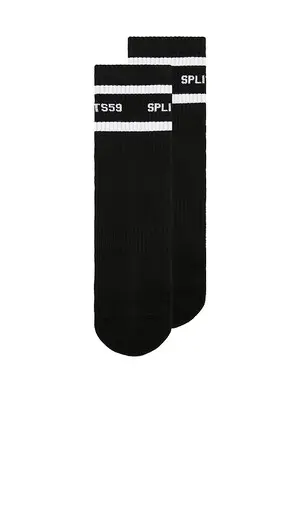 Splits59 Logo Stripe Ankle Grip Socks