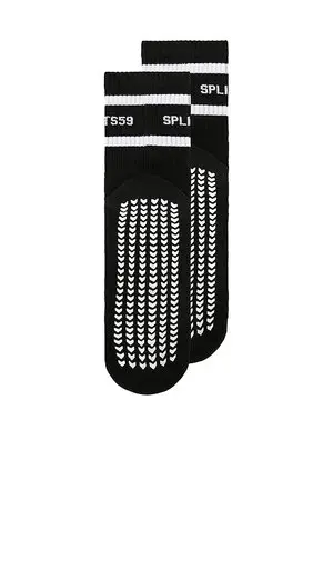 Splits59 Logo Stripe Ankle Grip Socks