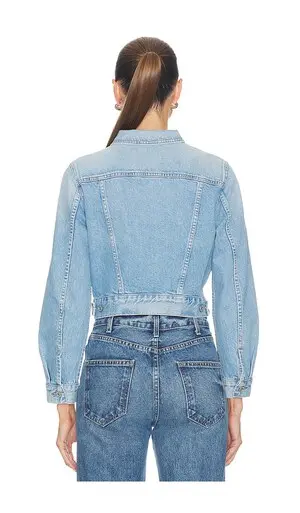 Citizens Of Humanity Shrunken Denim Jacket - Sparrow
