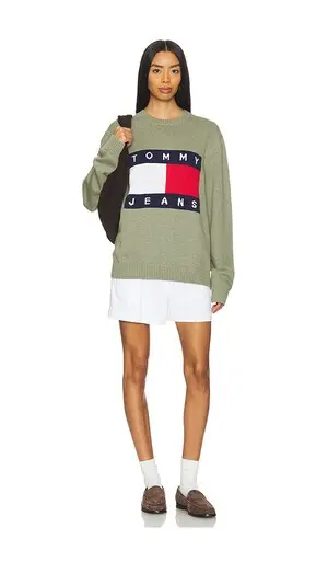 Tommy Hilfiger Melange Flag Sweater
