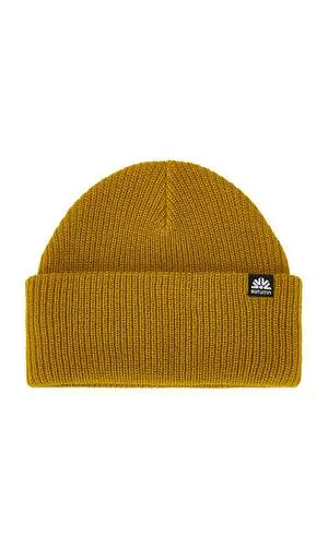 AUTUMN HEADWEAR Simple Fit Beanie - Olive Ochre
