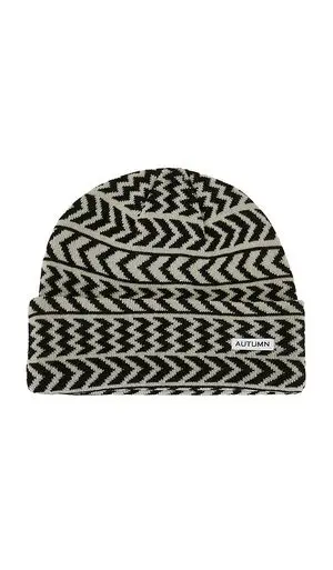 AUTUMN HEADWEAR Chevron Beanie - Iceburg