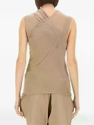 Rick Owens Draped Sleeveless Top