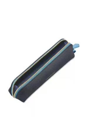 MAISON DE SABRE Leather Pencil Case - Blue