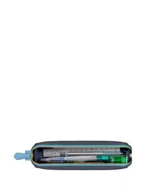 MAISON DE SABRE Leather Pencil Case - Blue