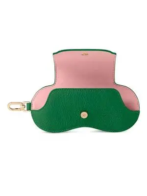 MAISON DE SABRE Leather Sunglasses Case - Green