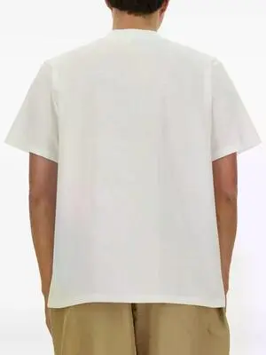 SOUTH2 WEST8 Logo-embroidered T-shirt - Black