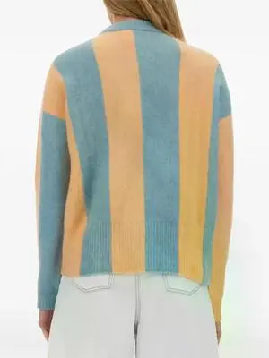 ALYSI Striped Knitwear - Blue