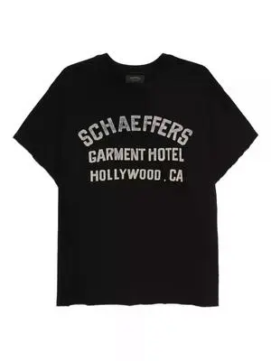 SCHAEFFER'S GARMENT HOTEL Logo T-shirt