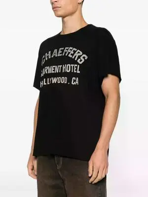 SCHAEFFER'S GARMENT HOTEL Logo T-shirt