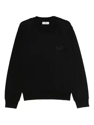 Etro Embroidered Crew Neck Sweatshirt