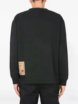 TEN C Pocket Detail Crew-neck Sweatshirt