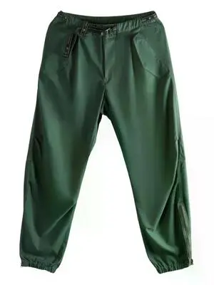 AND WANDER Belted-waist Track Pants