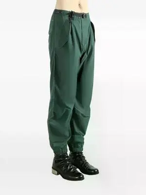 AND WANDER Belted-waist Track Pants
