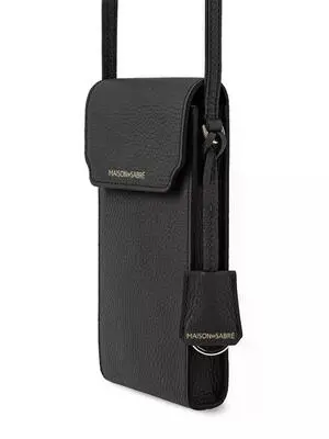 MAISON DE SABRE Flap Leather Phone Pouch