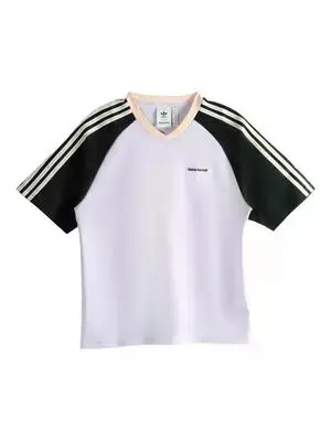 Adidas Stripe-detailing T-shirt