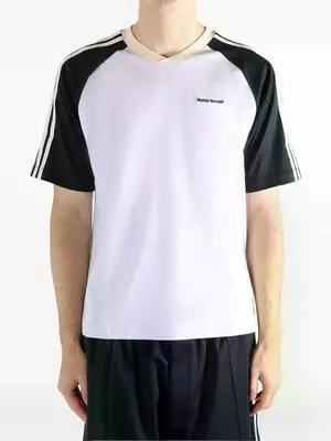 Adidas Stripe-detailing T-shirt