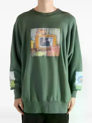 UNDERCOVERISM Graphic-print Cotton Sweatshirt