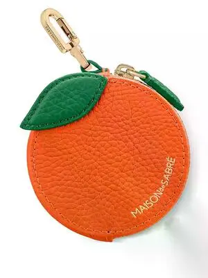 MAISON DE SABRE The Sabrémoji™ Fruit Coin Purse - Orange