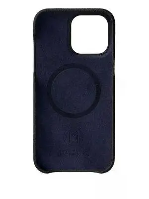 MAISON DE SABRE Leather Phone Case - Black