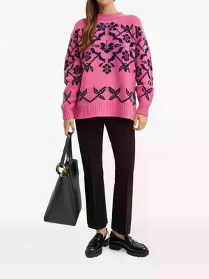 HIGH SPORT Patterned Intarsia Jumper