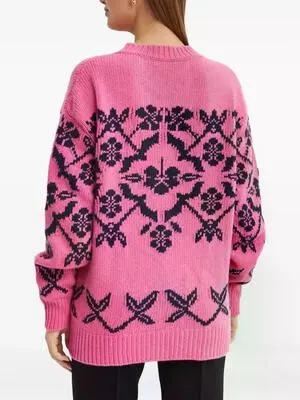 HIGH SPORT Patterned Intarsia Jumper