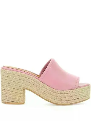 Moschino Espadrille Platform Sandals
