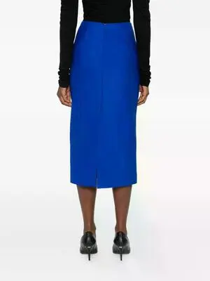 David Koma Pencil Back Slit Skirt