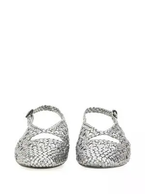 Hereu Woven Strap Ballet Flats