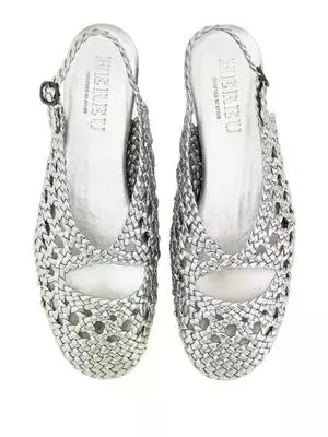 Hereu Woven Strap Ballet Flats