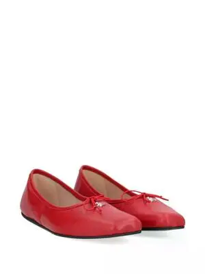 VIVIENNE WESTWOOD Orb-plaque Ballerina Flats