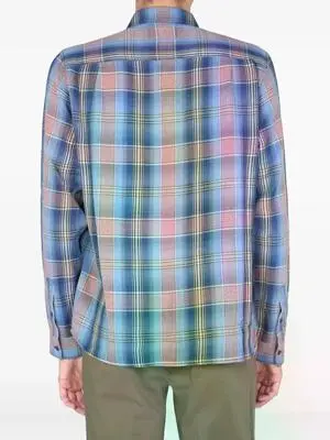 You Must Create Checked-pattern Pocket Shirt