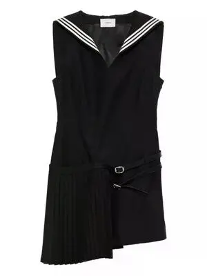 Coperni Pleated Mini Dress