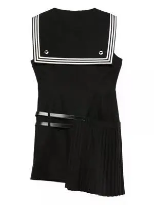 Coperni Pleated Mini Dress