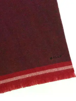 Bally Two-tone Ribbon Scarf
