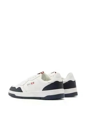 Bally Jasper Ribbon-detail Leather Sneakers