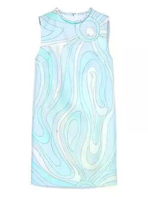 Emilio Pucci Marmo-print Mini Dress
