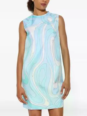 Emilio Pucci Marmo-print Mini Dress
