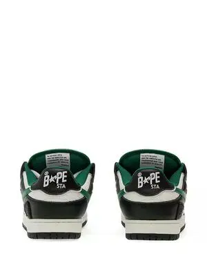 A BATHING APE Sk8 Sta Sneakers - White