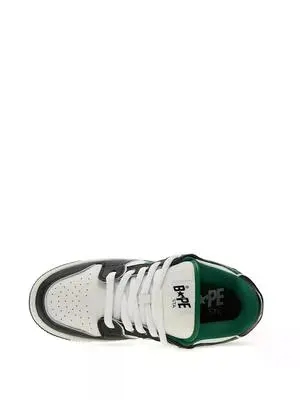 A BATHING APE Sk8 Sta Sneakers - White