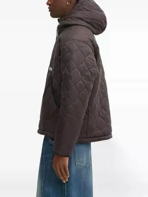 NO PROBLEMO Quilted Hooded Jacket