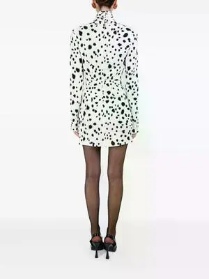 ROWEN ROSE Dalmatian Mini Dress