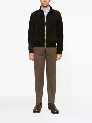 Zegna Pleated Trousers - Brown