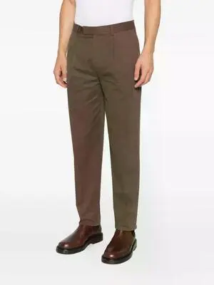 Zegna Pleated Trousers - Brown